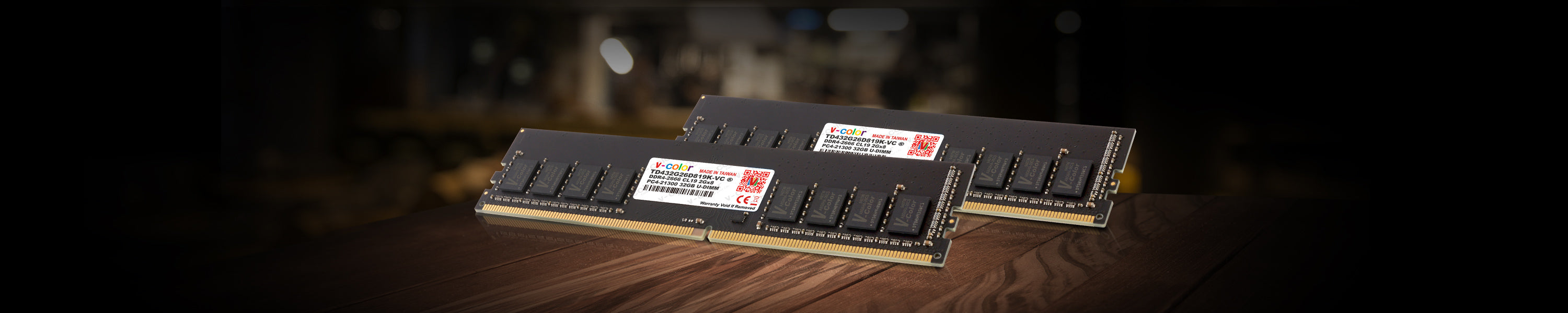 Standard Desktop Memory| DDR4 U-DIMM Ram| v-color