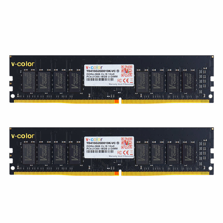 U-DIMM Standard| DDR4 SDRAM| v-color